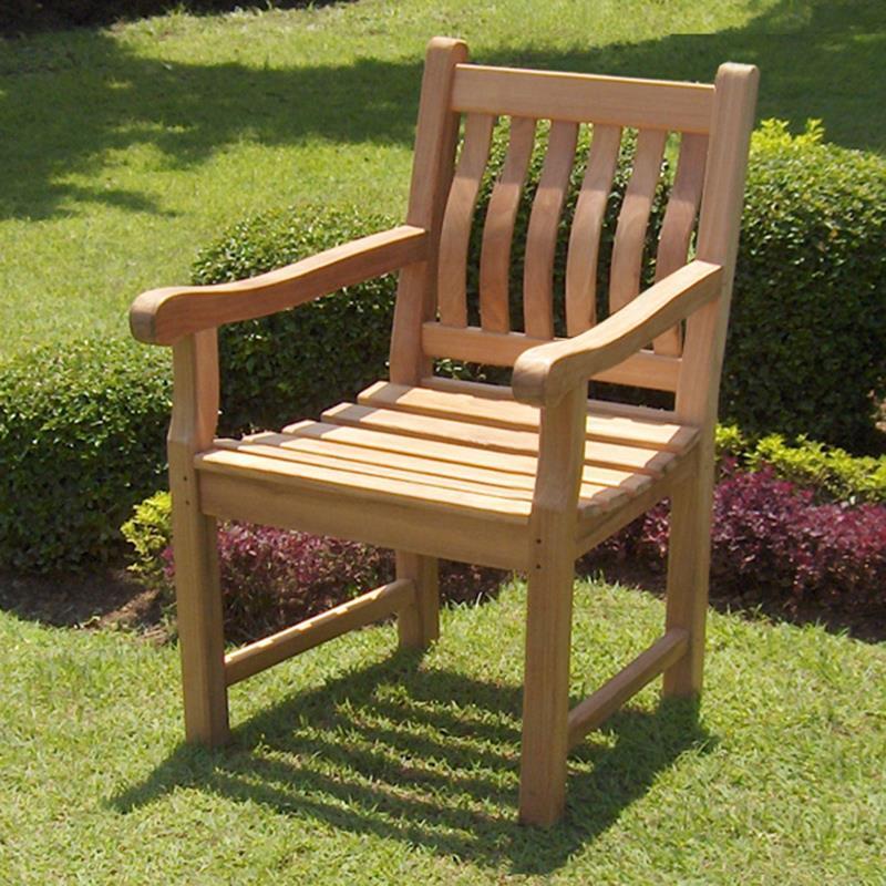 Florida Classic Garden Chair - Certified Teak GRADE A – Teakoutlet